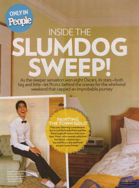 Freida Pinto: People Magazine India March 2009 - XciteFun.net