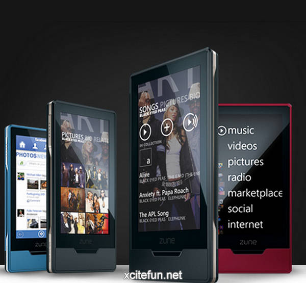 Zune HD - Portable media player(PMP) 2010 - XciteFun.net