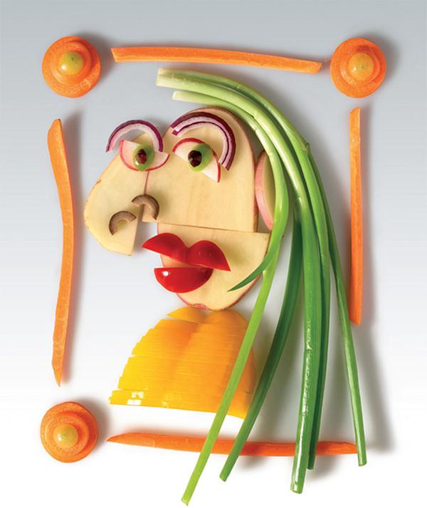 Vegetable Art Garden - XciteFun.net