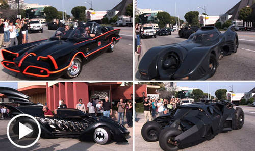 Batmobile Parade Exhibition 2012 - XciteFun.net